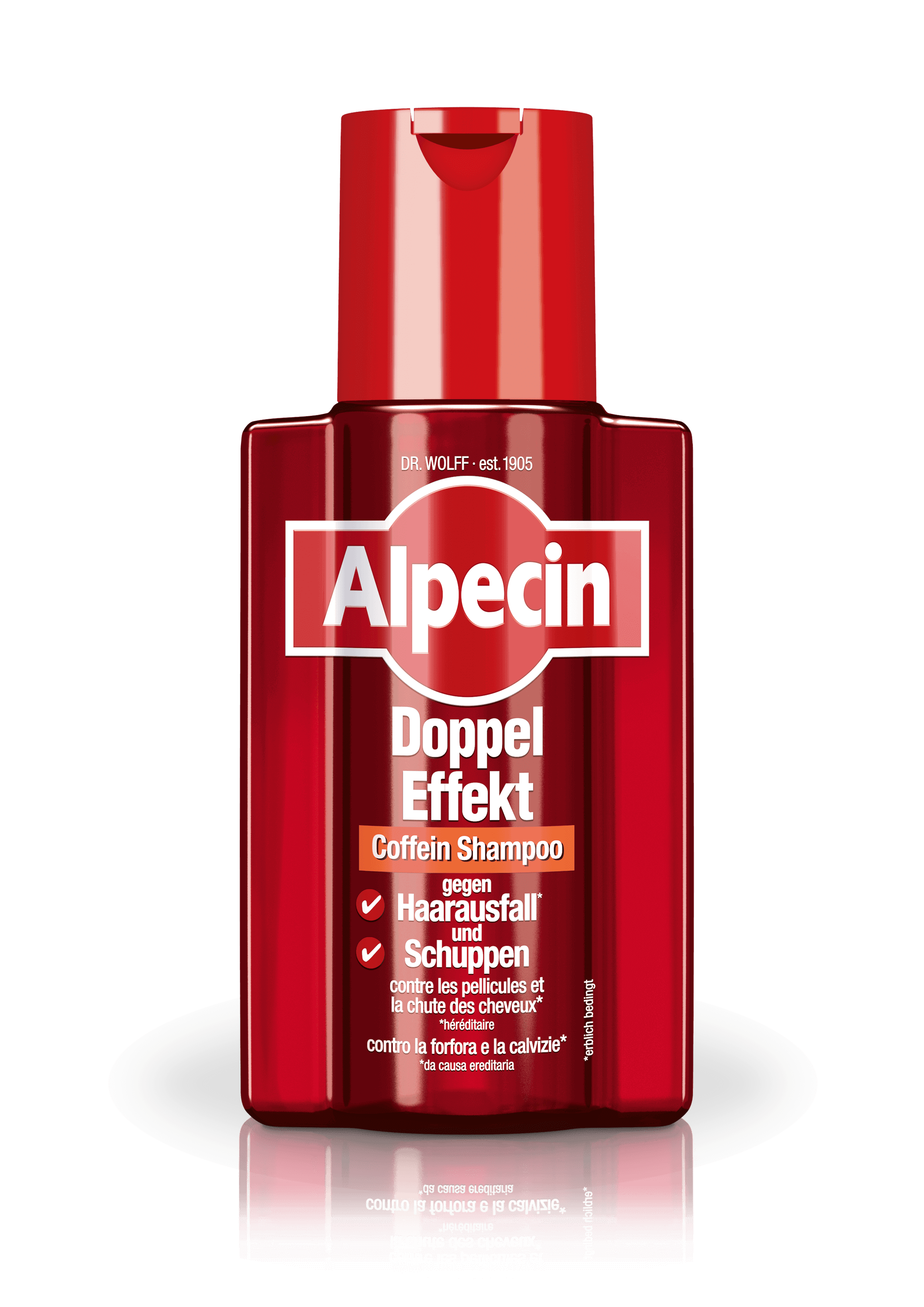 Alpecin Doppel Effekt Coffein-Shampoo gegen Haarausfall und Schuppen
