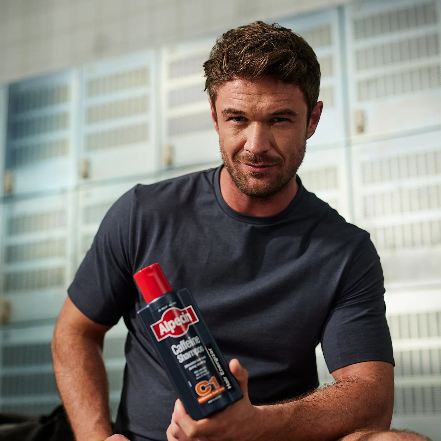 Alpecin Caffeine Shampoo C1 helps hair feel stronger