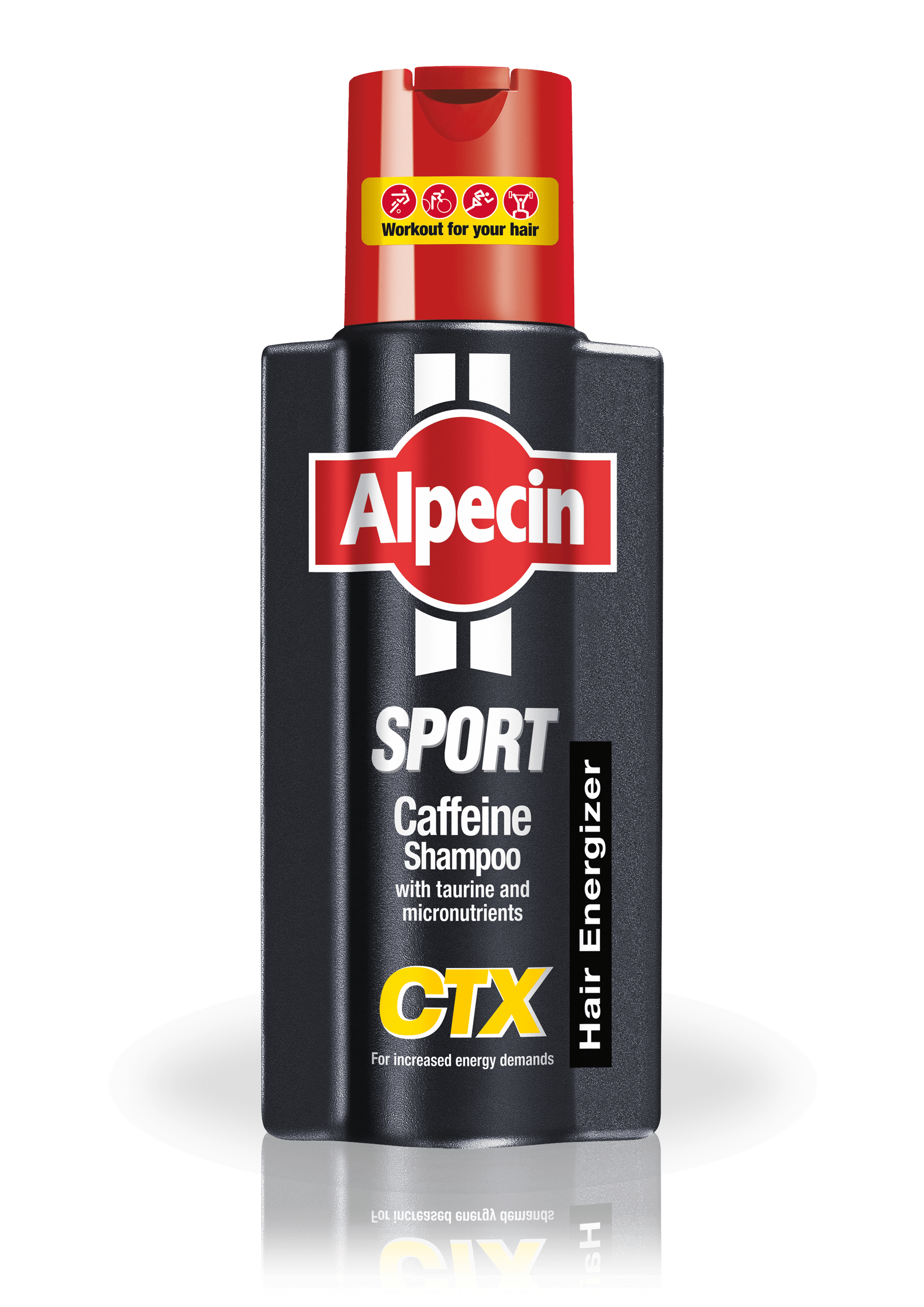 Alpecin 스포츠 카페인 샴푸 CTX 신체운동을 많이 하는 남성들을 위한 샴푸