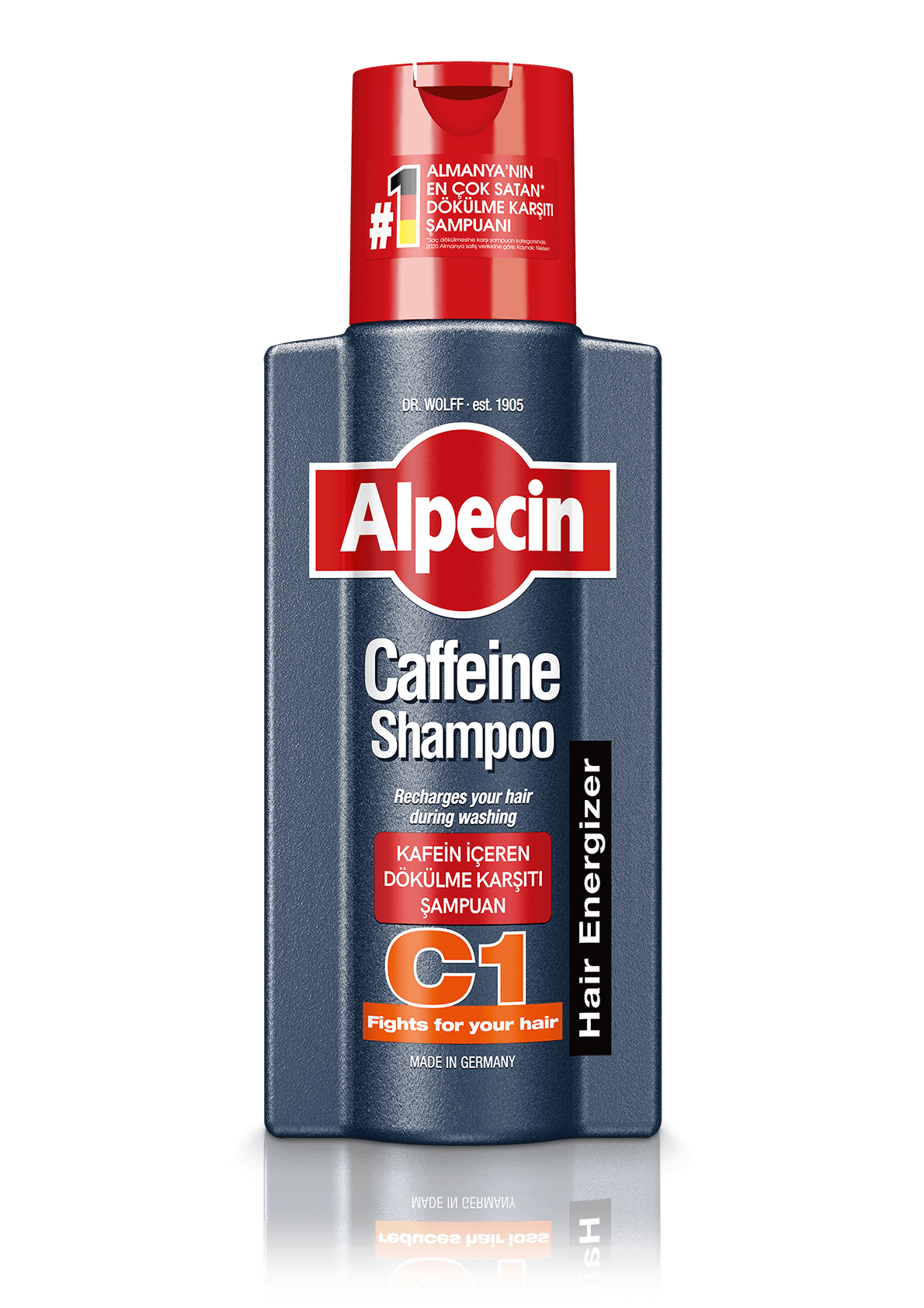 Alpecin C1 Kafein İçeren Dökülme Karşıtı Şampuan gözle görülür saç ...